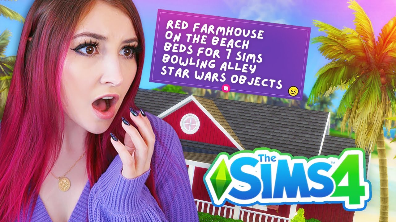 I Let a Random Build Generator Decide What I Build in Sims 4 - YouTube