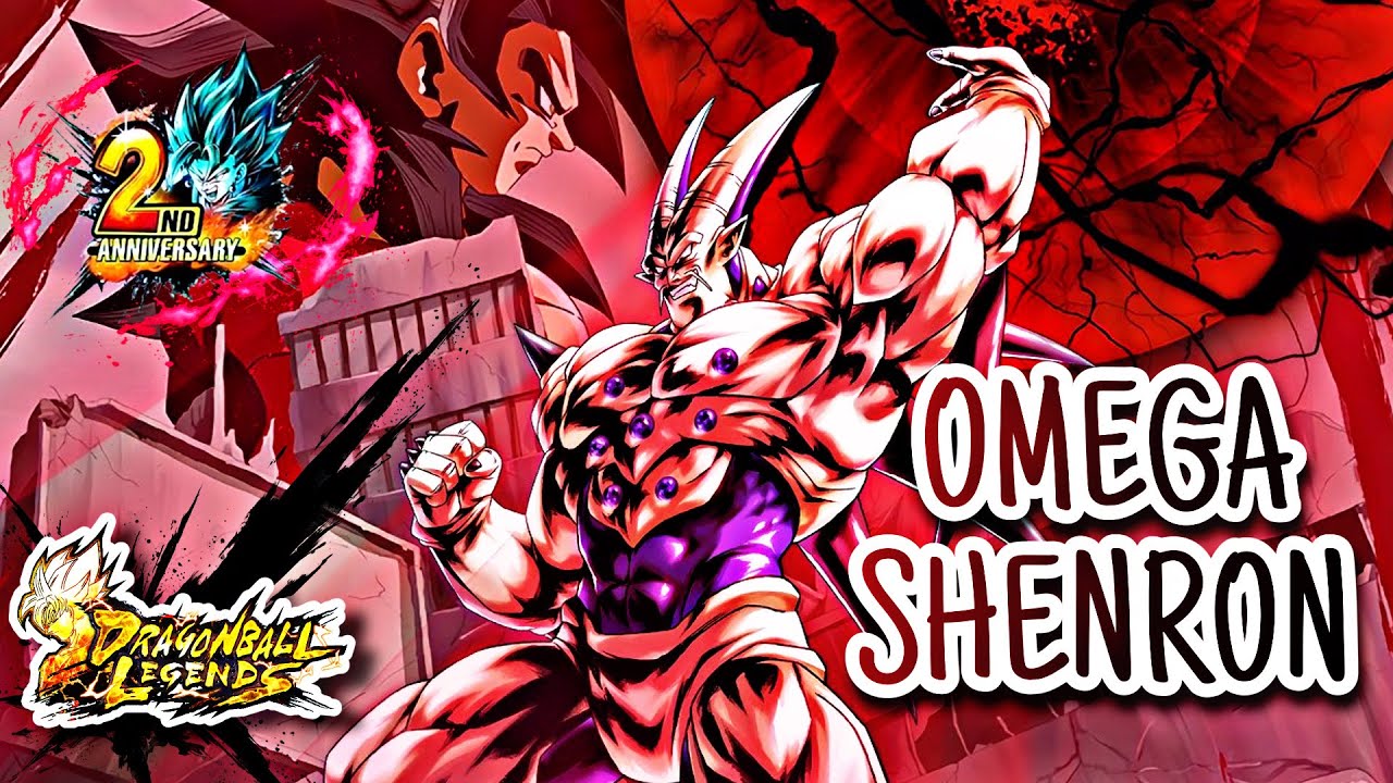 OMEGA SHENRON LLEGA A DRAGON BALL LEGENDS | SEGUNDO ANIVERSARIO - YouTube