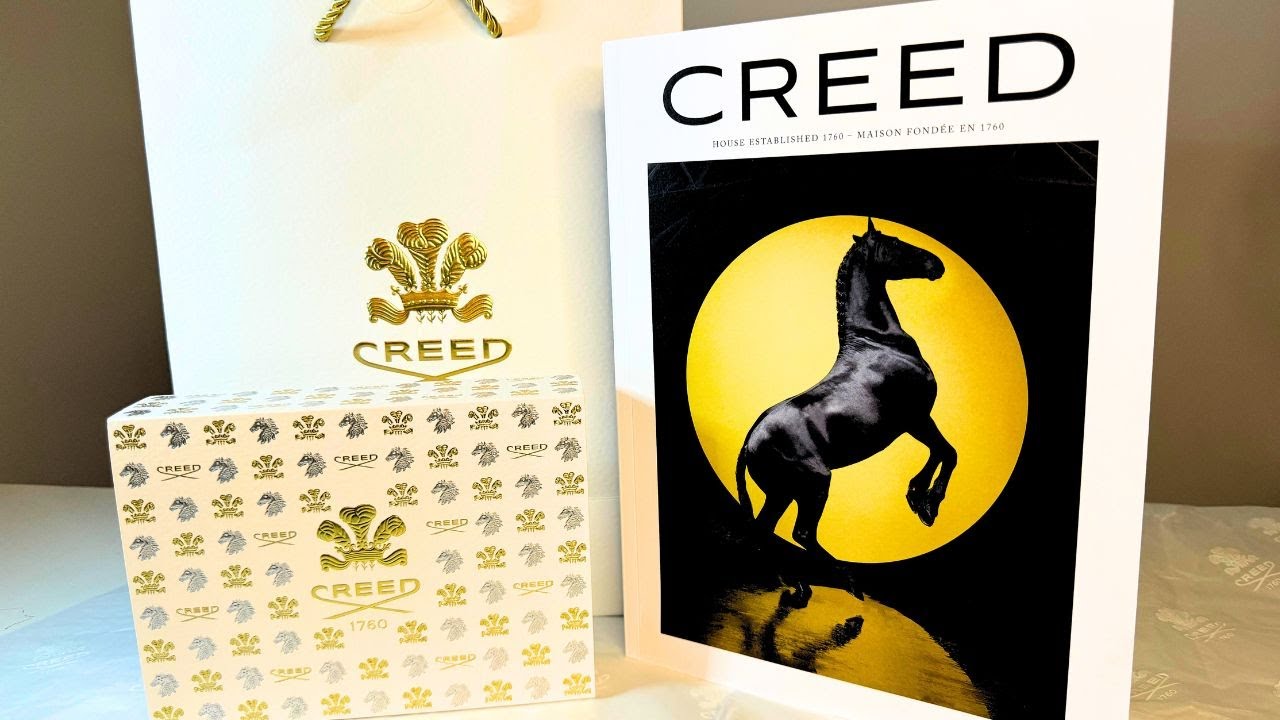 ASMR: Creed Luxury Packaging Unboxing & Overexplaining - YouTube