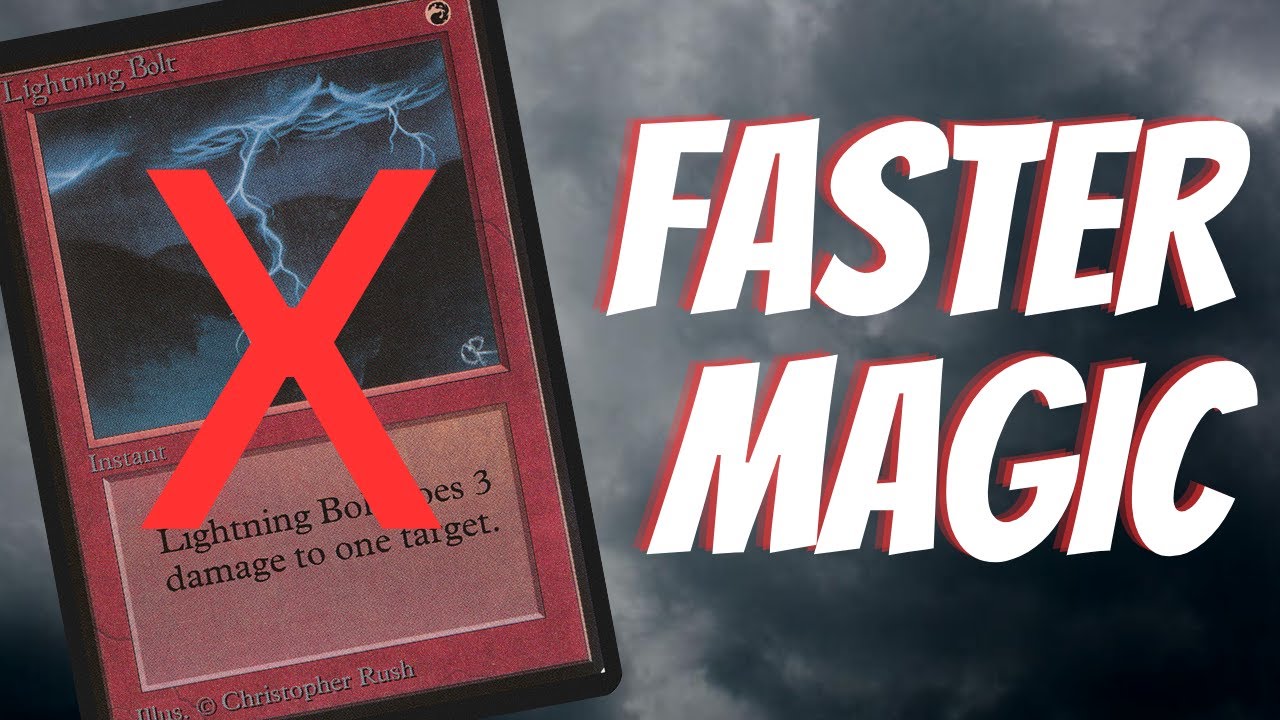 The Fastest Cards in Magic the Gathering History - MTG - YouTube