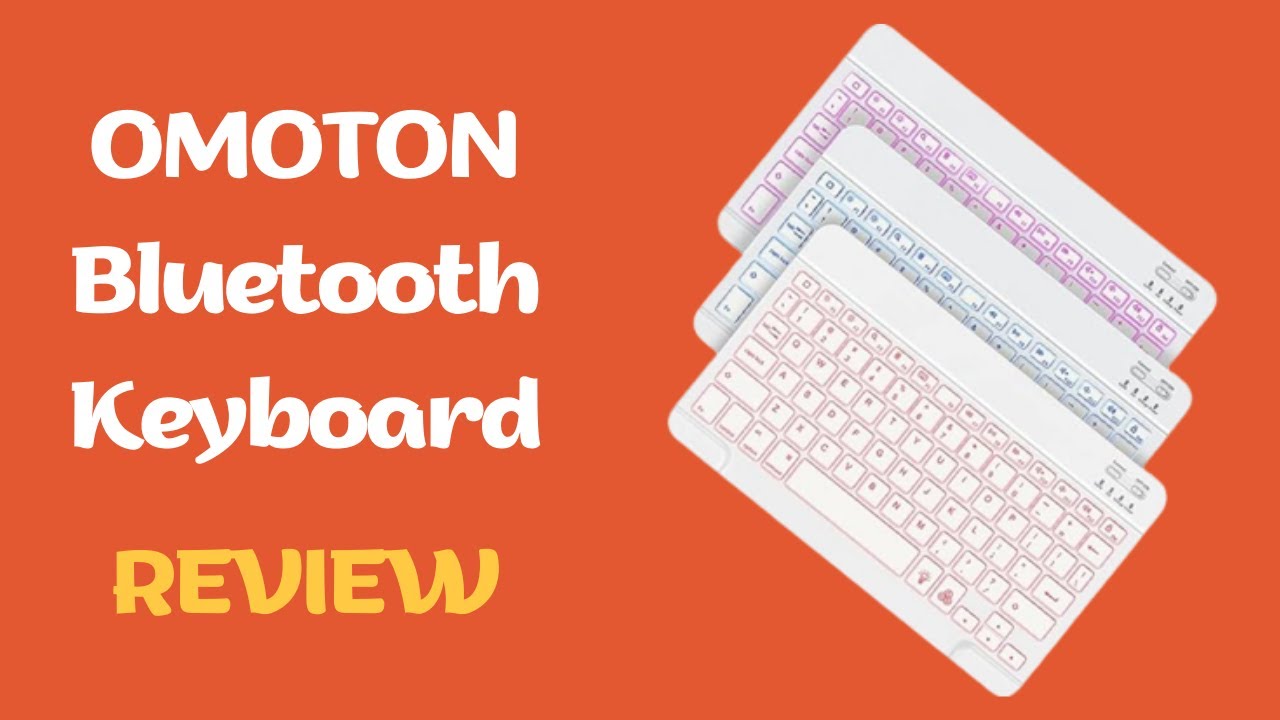 Effortless Typing: OMOTON Bluetooth Keyboard Review - YouTube
