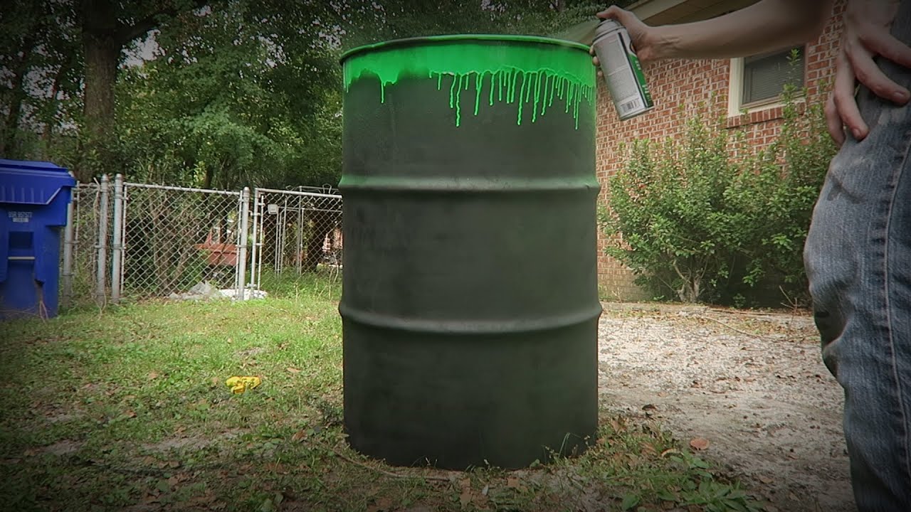 Toxic Waste Barrel Prop