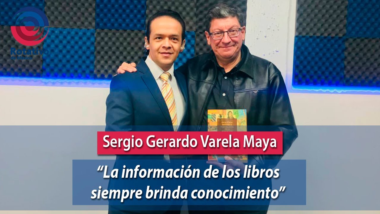 Sergio Maya, La información de los libros siempre brinda conocimiento ...