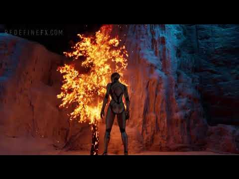 Unreal Engine 5.3 Real-Time Tree Fire Simulation with Niagara Fluids | RedefineFX - YouTube
