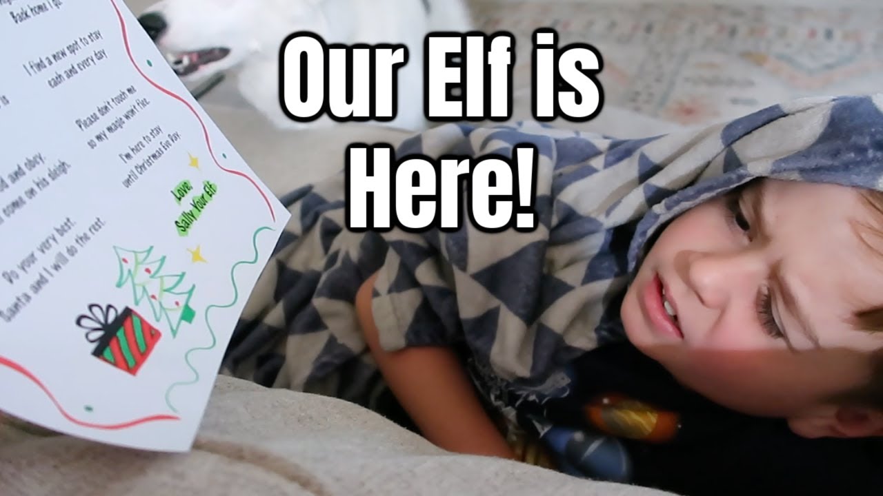 Our Elf is HERE! | Plus A New Christmas Tree | Autism Family - YouTube