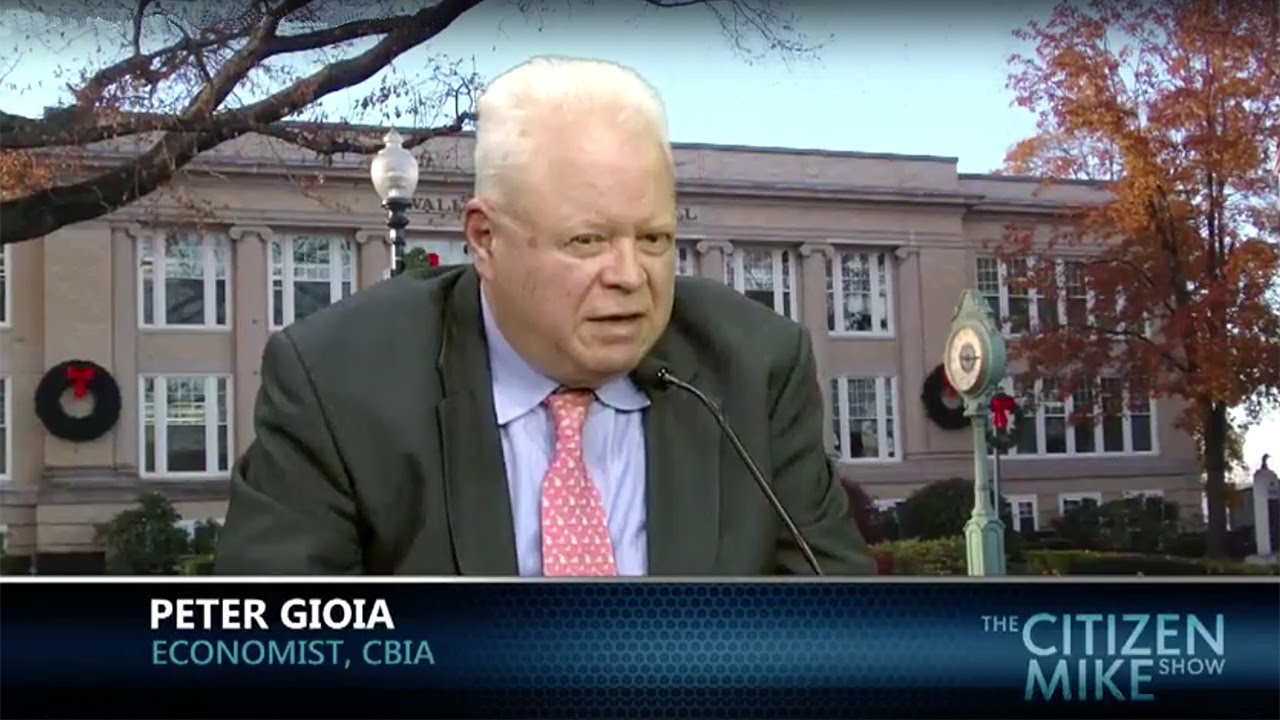 The Citizen Mike Show with CBIA Economist Pete Gioia - YouTube