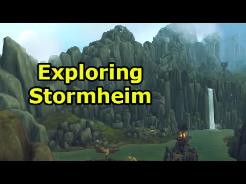 WoW Legion Alpha: Exploring Stormheim | WoWcrendor - YouTube