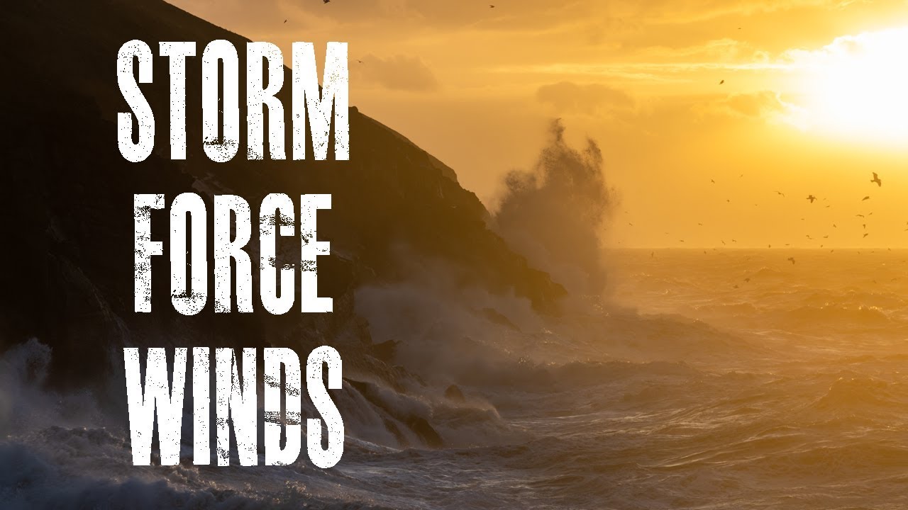 FIGHTING STORM FORCE WINDS | Landscape Photography - YouTube