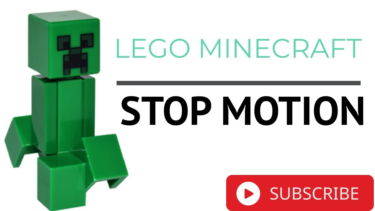 lego minecraft stop motion - YouTube