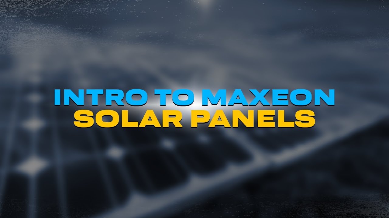 Intro to Maxeon Solar Panels (with Spencer Killette of Maxeon) - YouTube