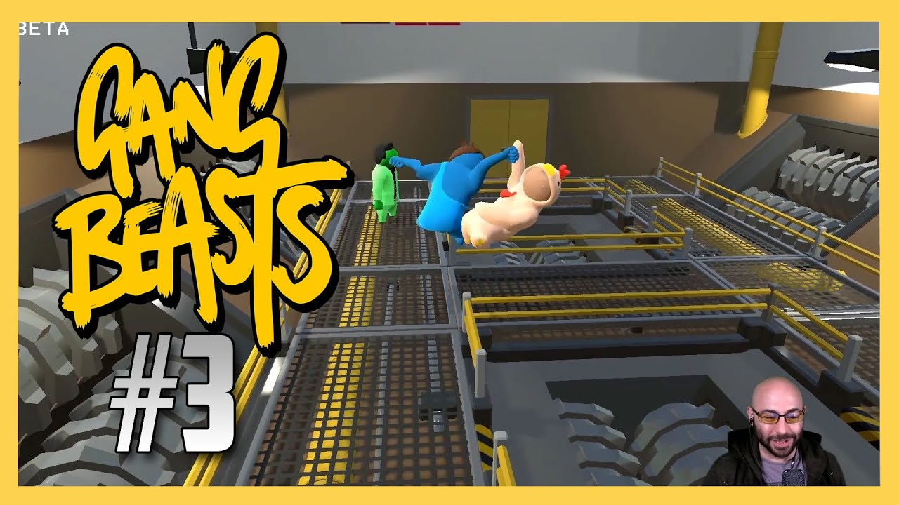 Gang Beasts Online #3 - Turned Into Chicken Nuggets | Swiftor - YouTube