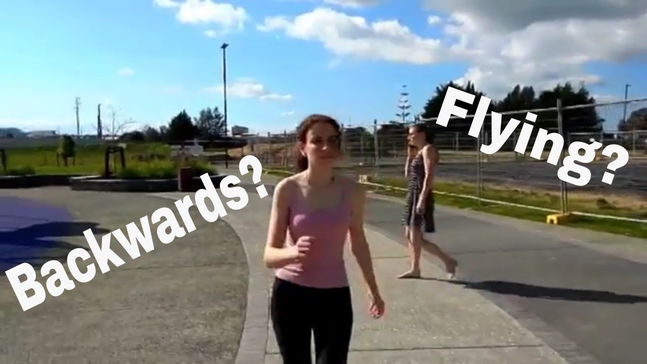 Saturday Stroll: Reverse Filming And Stop Motion Flying - YouTube