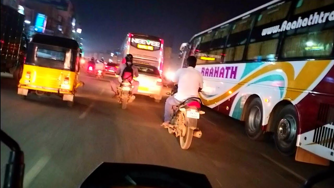 RAAHATH VOLVO B11R vs NEEVEE VOLVO B9R CITY RACE!! - YouTube