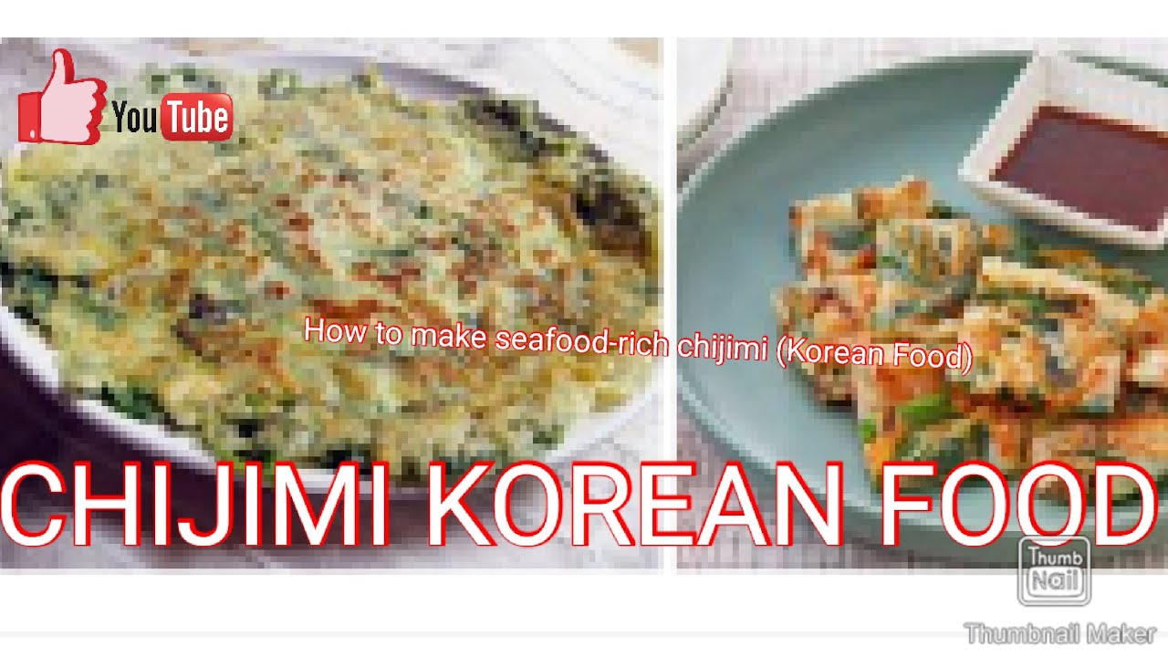 How to make seafood-rich chijimi (Korean Food) #how - YouTube