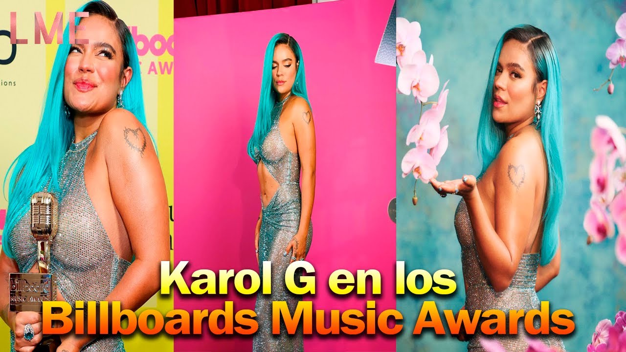 Karol G impactó en la gala de los premios Billboards Music Awards con su espectacular silueta ...