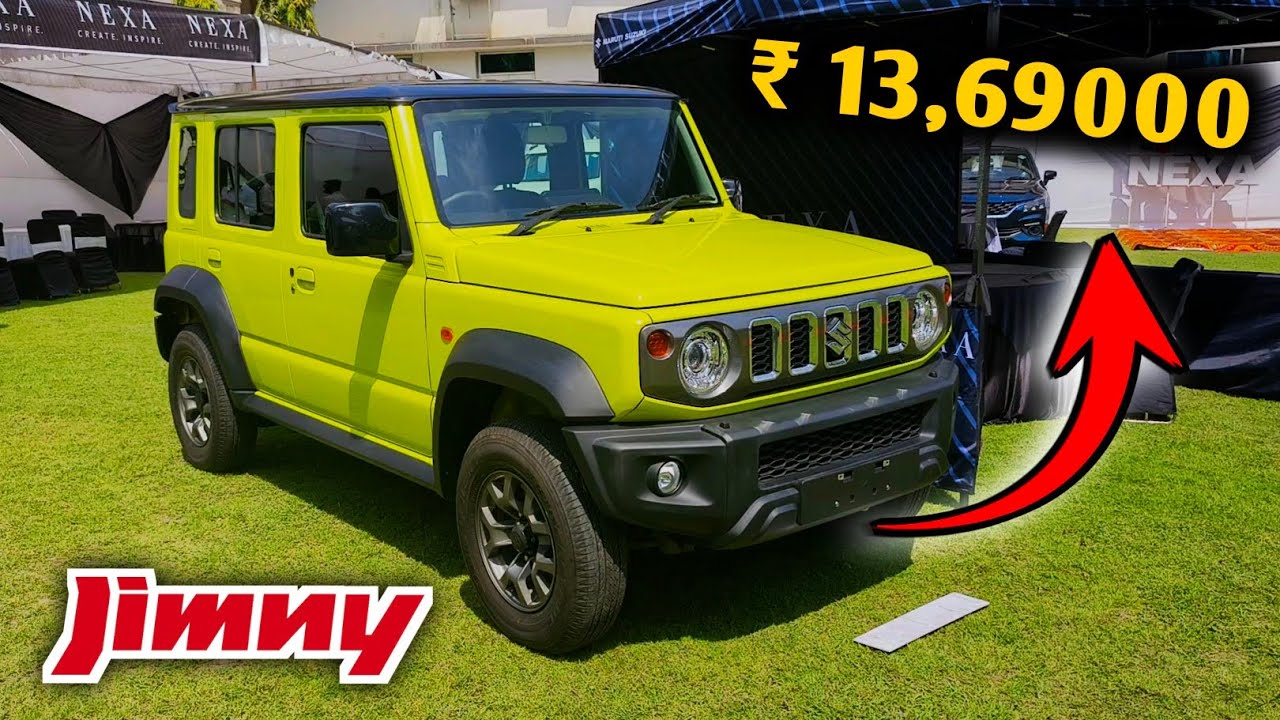 New Maruti Suzuki Jimny 4X4 Alfa Top Model 2024|| 5Door Thar 2024 ...