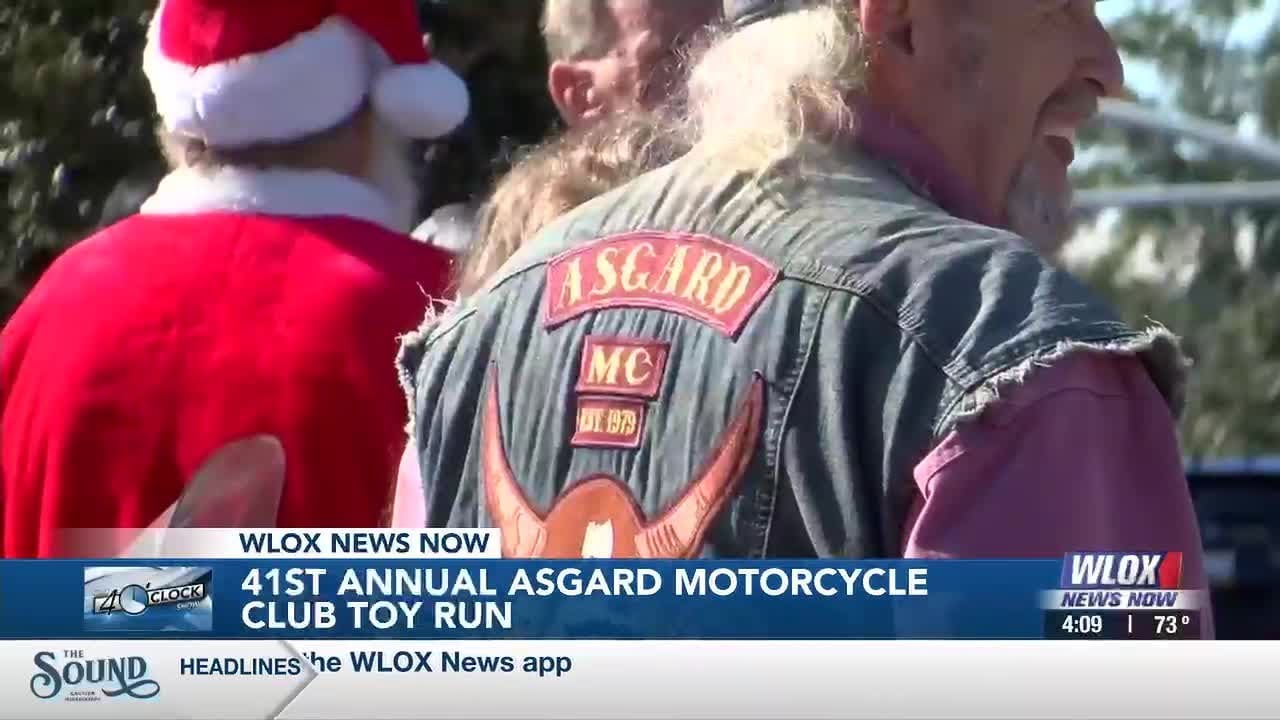 Asgard Motorcycle Club holds 41st annual toy run - YouTube
