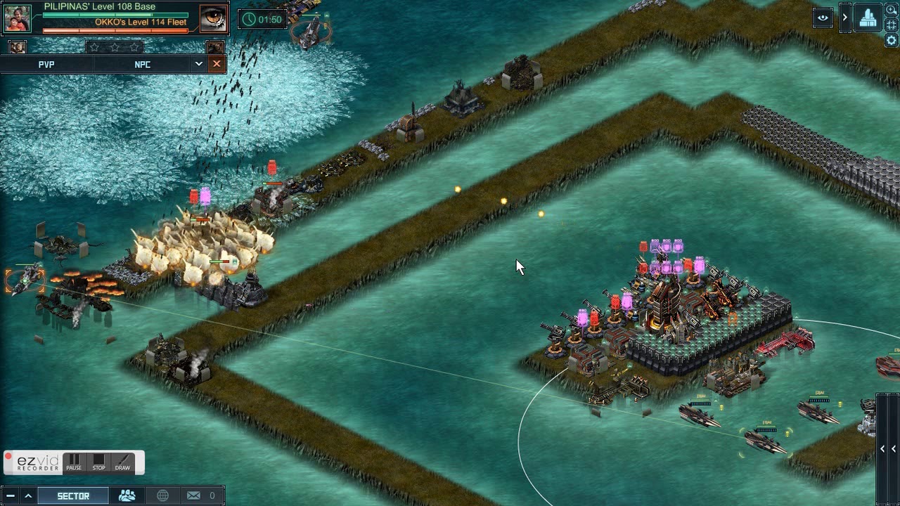 Battle Pirates: King's Writ & BUS Vs My OP - YouTube