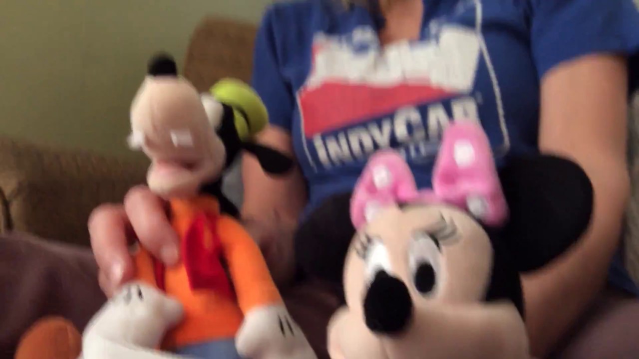Adventures of Aiden Sneeze Protectors with Minnie & Goofy - YouTube