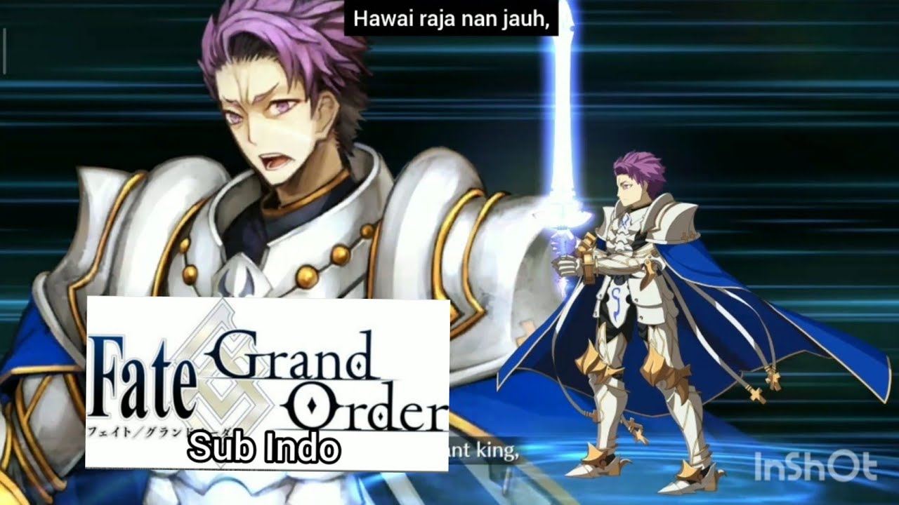 Lancelot Noble Phantasm Arondight Overload! FGO Sub Indo - YouTube