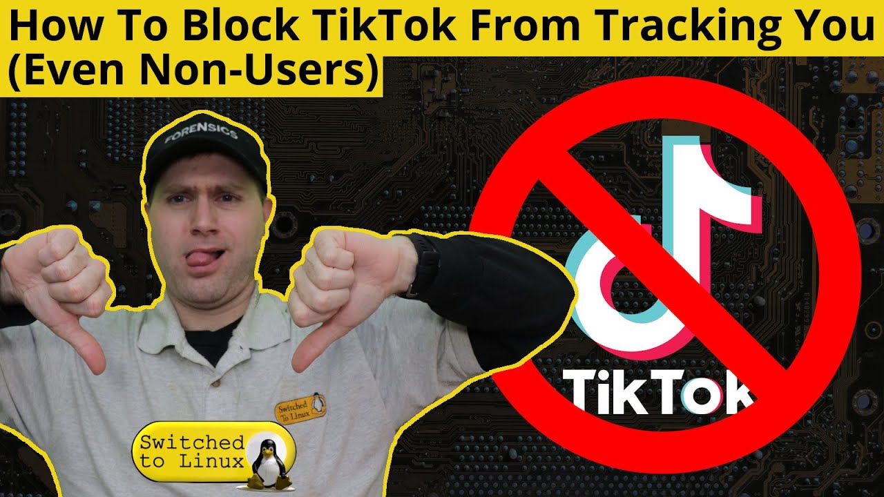 How To Block TikTok From Tracking You (Even Non-Users) - YouTube