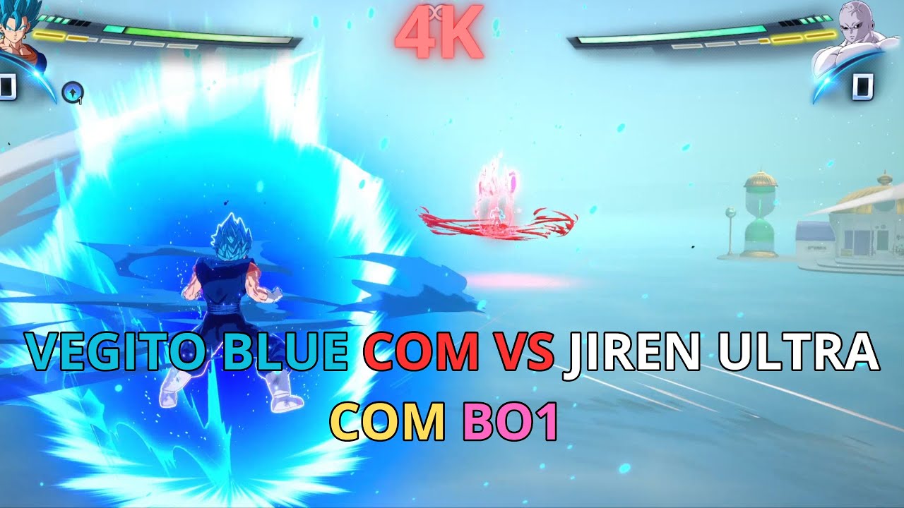 VEGITO BLUE COM VS JIREN ULTRA COM BO1 - 4K 2160P - DRAGON BALL ...