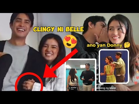 Belle being clingy to Donny | Donbelle's Instagram Live today ...