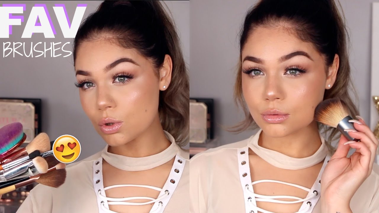 Favorite Makeup Brushes Blissfulbrii Youtube