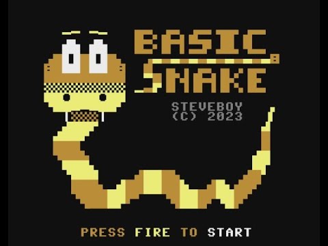 Basic Snake, por Steveboy para Commodore 64 - YouTube