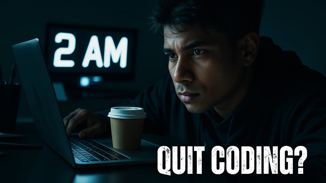 Why I Quit Coding? 😢 The Truth - YouTube