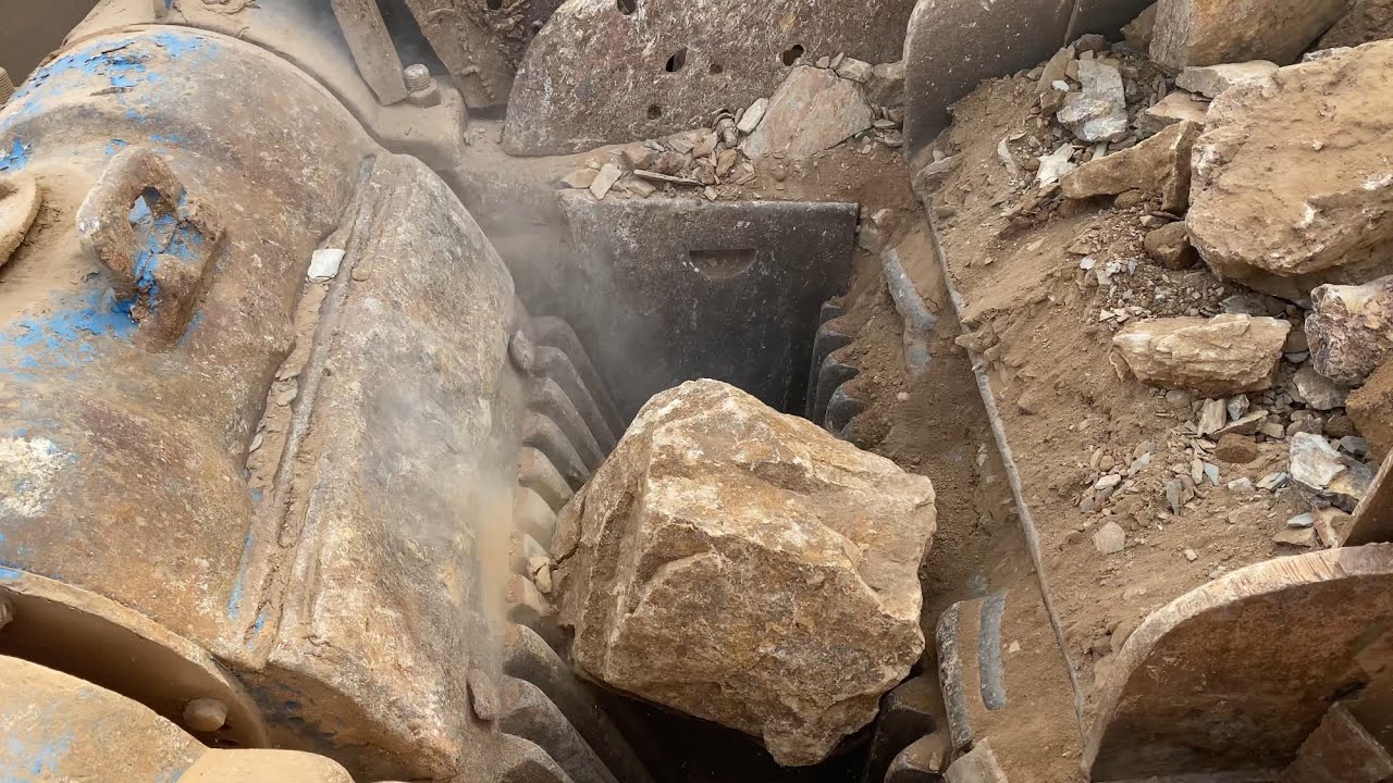 Amazing Quarry Primary Rock Crushing Machine Working | Satisfying Rock ...