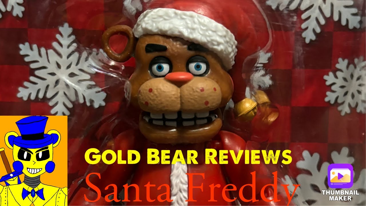 Santa Freddy Action Figure Review (FUNKO) - YouTube