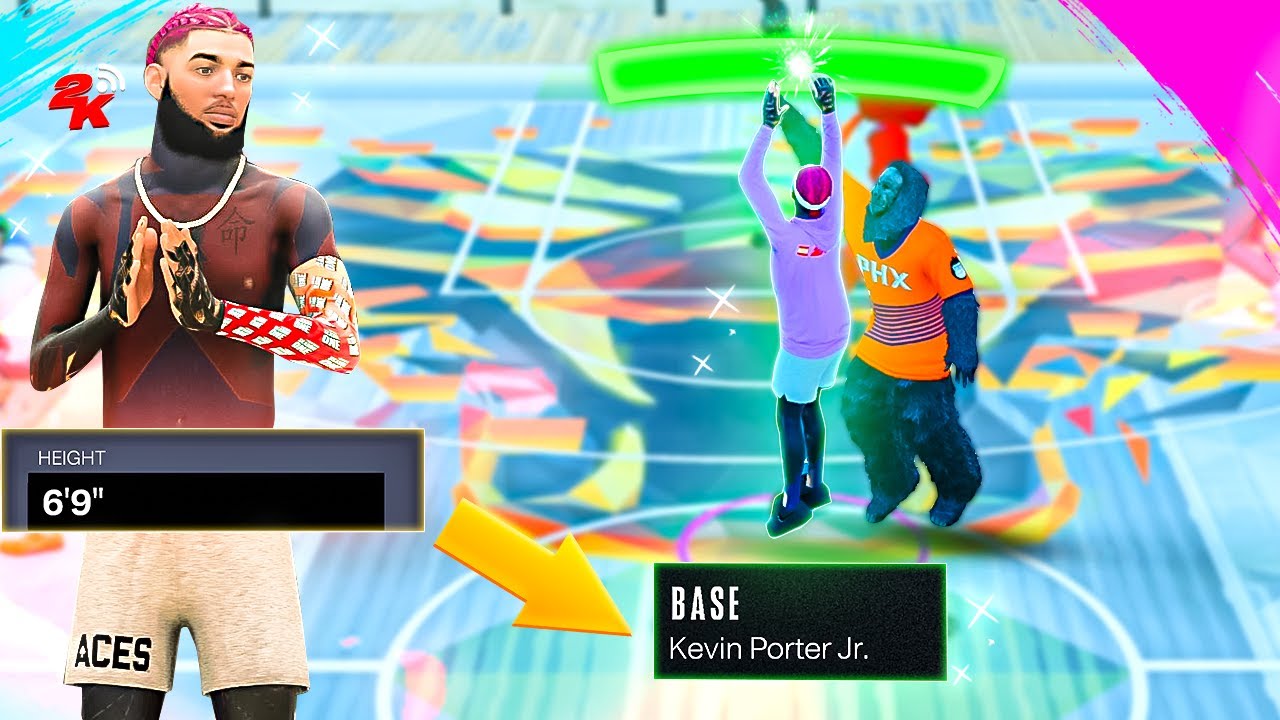 Kevin Porter Jr Jumpshot on a 6'9 Point Guard is INCREDIBLE🤯 NBA 2K23 ...