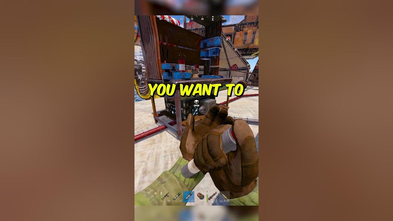 They Messed Up Their Industrial Rust Rustgame Gaming Rustgameplay