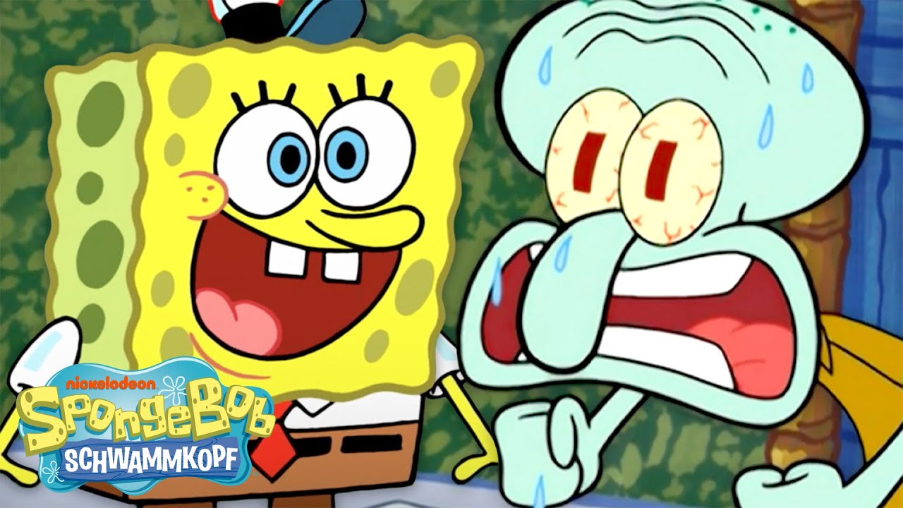 SpongeBob | Thaddäus SCHREIT SpongeBob 30 Minuten lang an! | SpongeBob ...