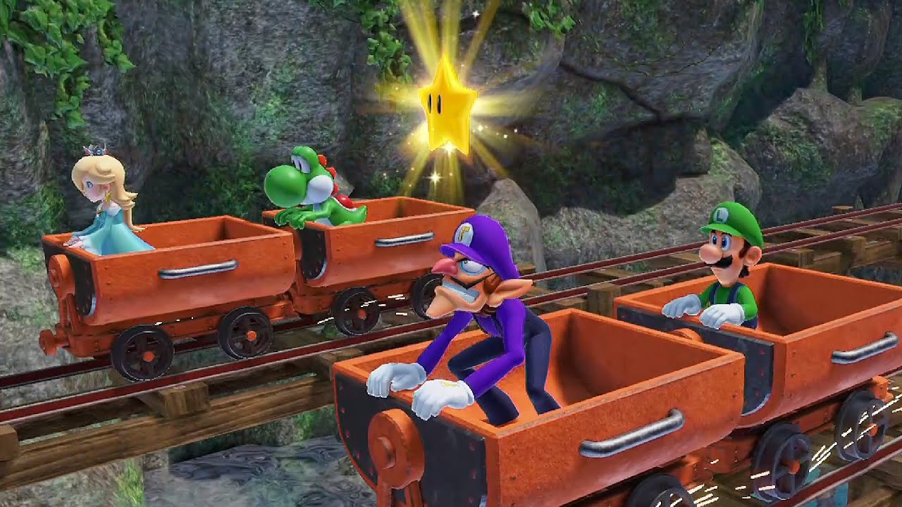Mario Party Superstars - Tag Match - Waluigi Luigi Vs. Rosalina Yoshi ...