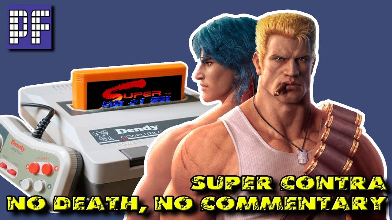 Super Contra - Playthrough No Commentary No Death!!! (Dendy) - YouTube