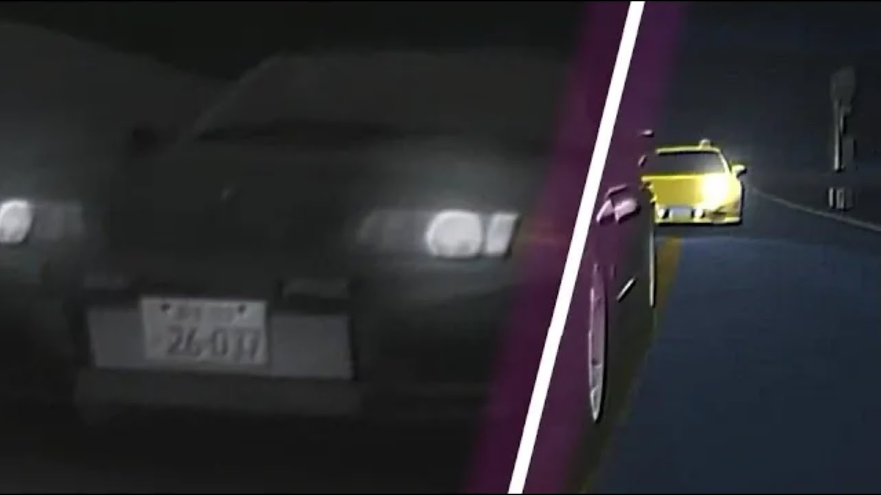 [Part 5] Initial D Battle Stage FD3S vs R32 with First Stage animation ...