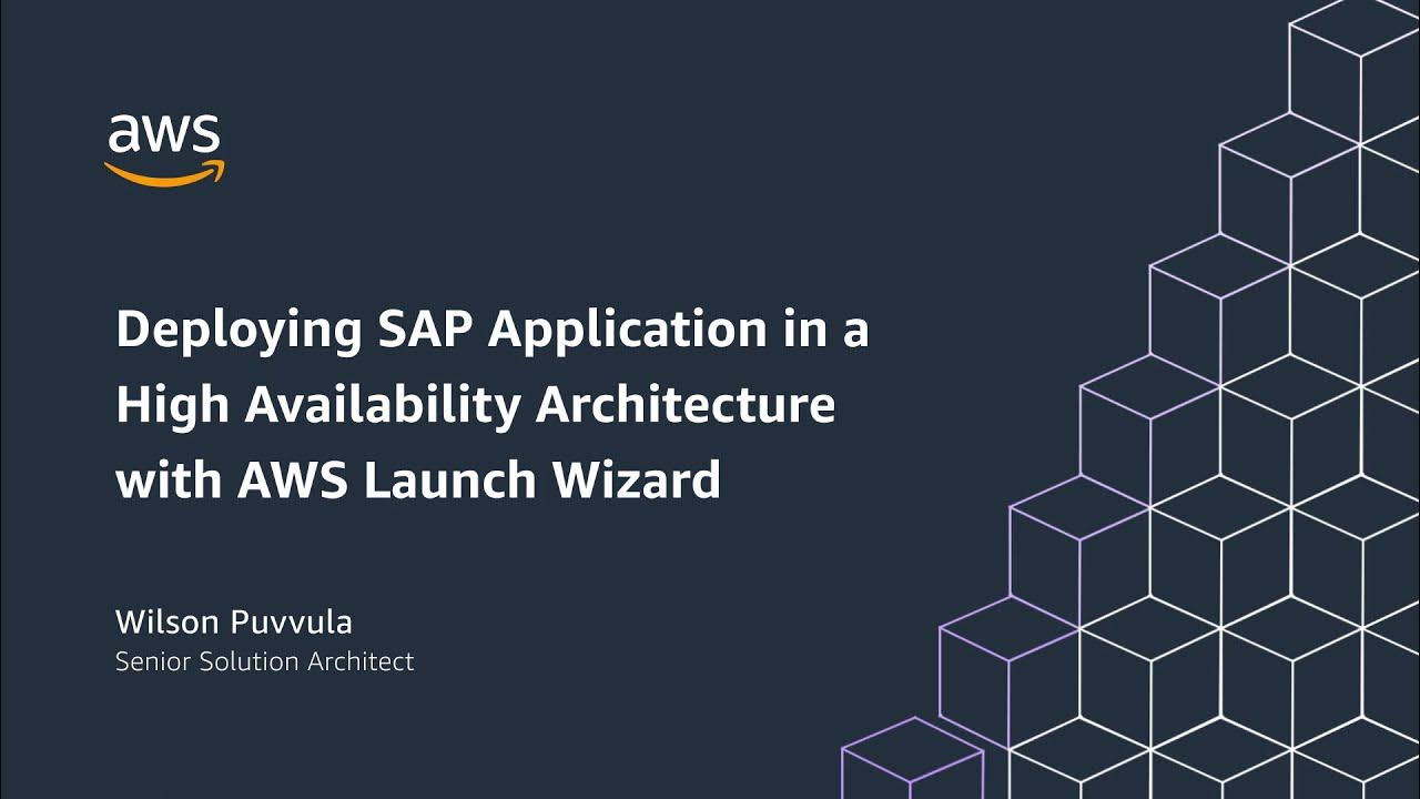 How to deploy SAP S/4HANA with High Availability using AWS Launch ...