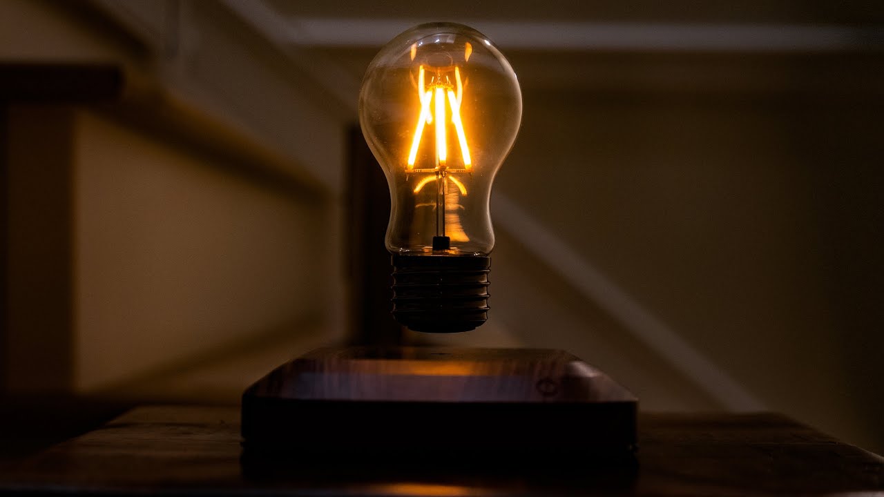 LEVINA Floating Light Bulb - Setup - YouTube
