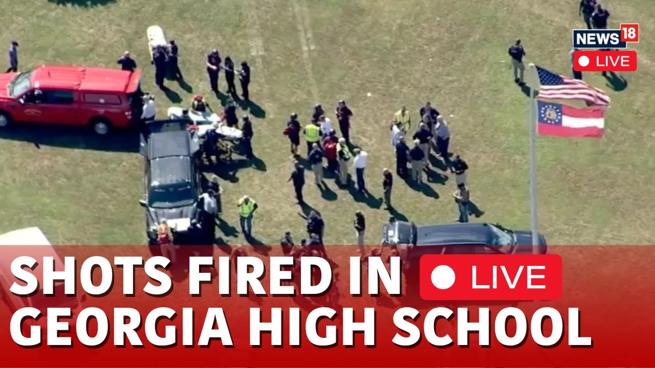 Mass Shooting In Georgia LIVE Visuals | Georgia High School Firing ...
