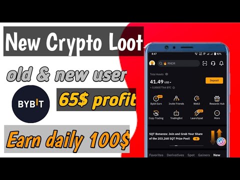 Bubble token Earn 40$ instant from bybit|| Free earning loot video ...