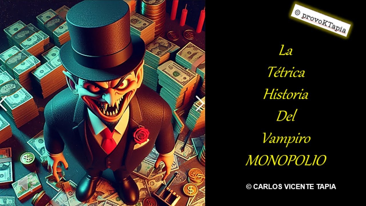 LA TETRICA HISTORIA DEL VAMPIRO MONOPOLIO/ Cuento de Halloween - YouTube