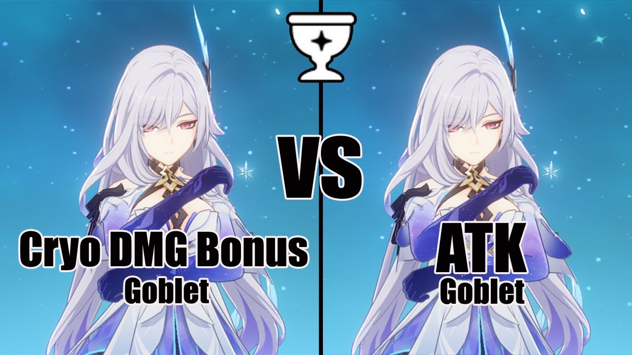 Skirk CRYO or ATK Goblet - How Big the Difference?? // Genshin impact ...
