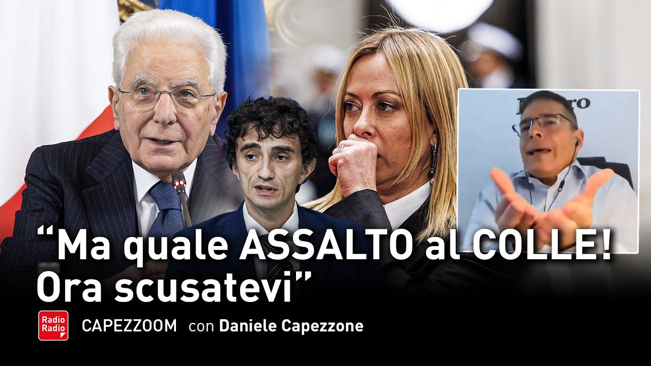 TRAME CONTRO MELONI: SENTITO IL CONSIGLIERE DI MATTARELLA? CAPEZZONE: "ORA SCUSATEVI CON BIGNAMI ...
