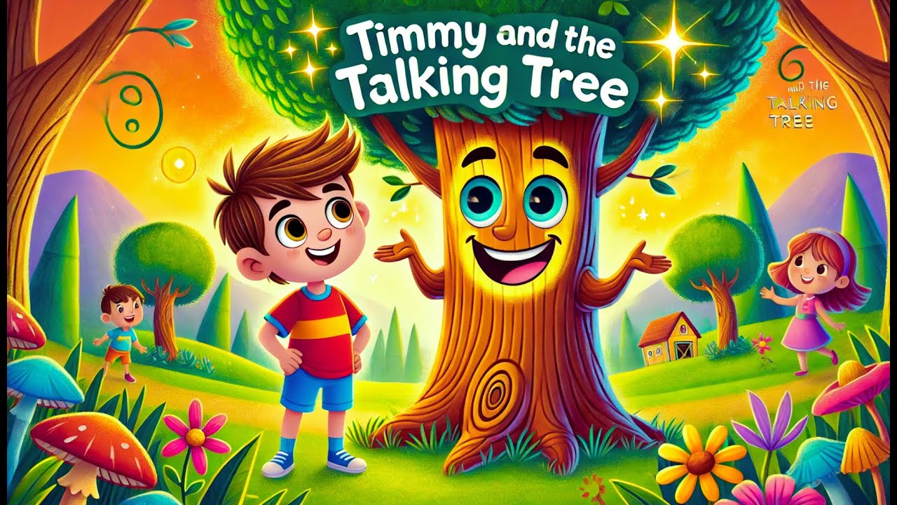 "Timmy and the Talking Tree | Magical Kids Story | Moral Story for ...