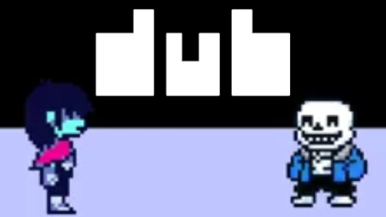 (DELTARUNE DUB) Sans Visits The Dark World - YouTube