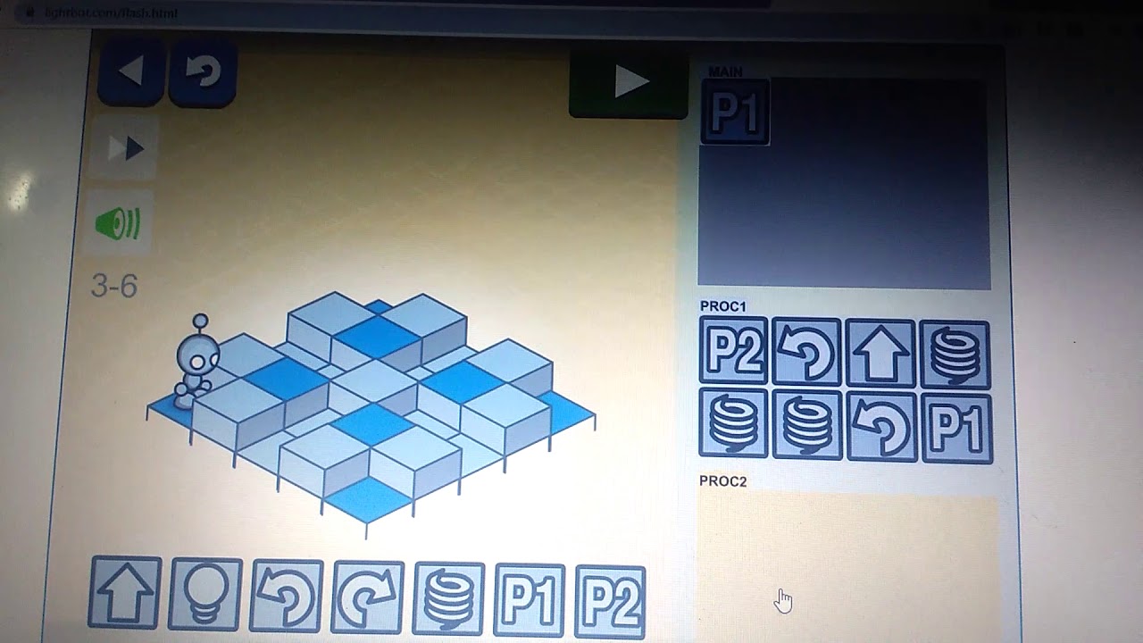 Lightbot 3-6 - YouTube