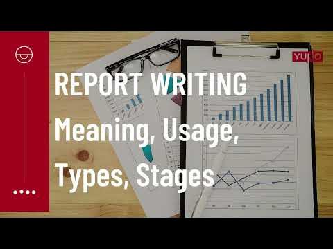 How to write a Professional Report | Yuno Learning - YouTube
