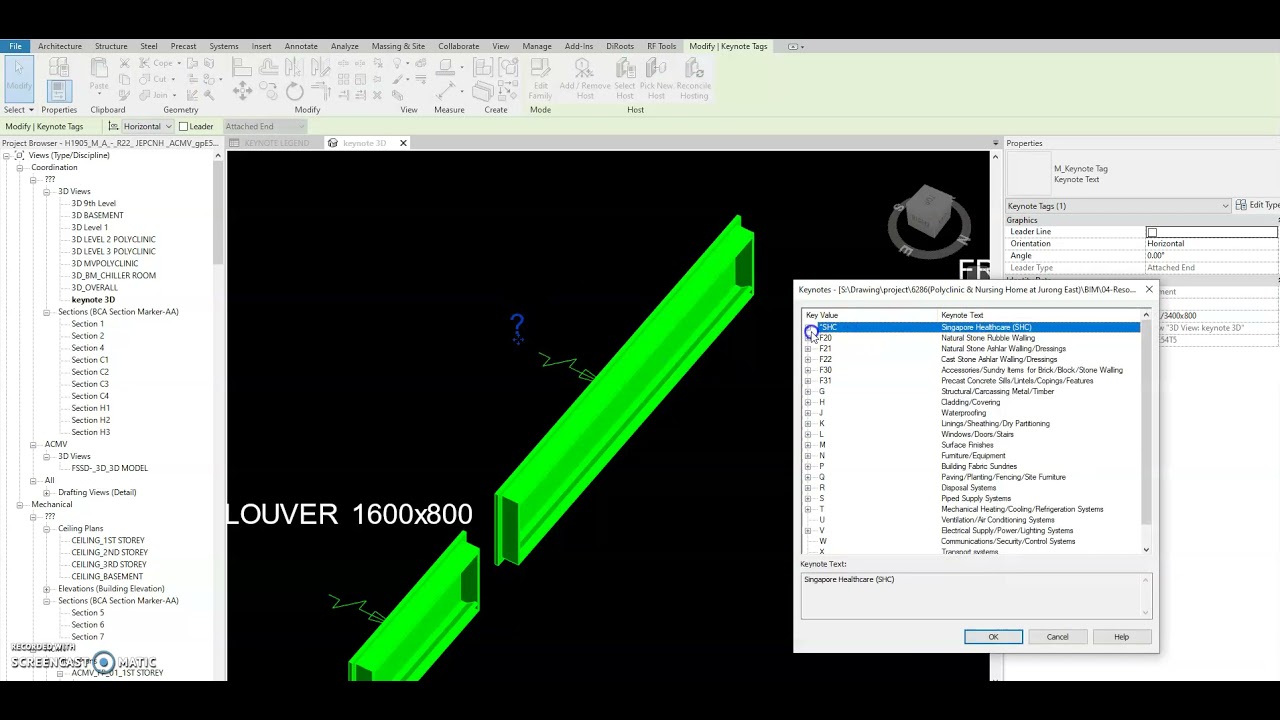 Revit Keynote Text Missing And Solution YouTube Revit Keynote Text Missing And Solution YouTube